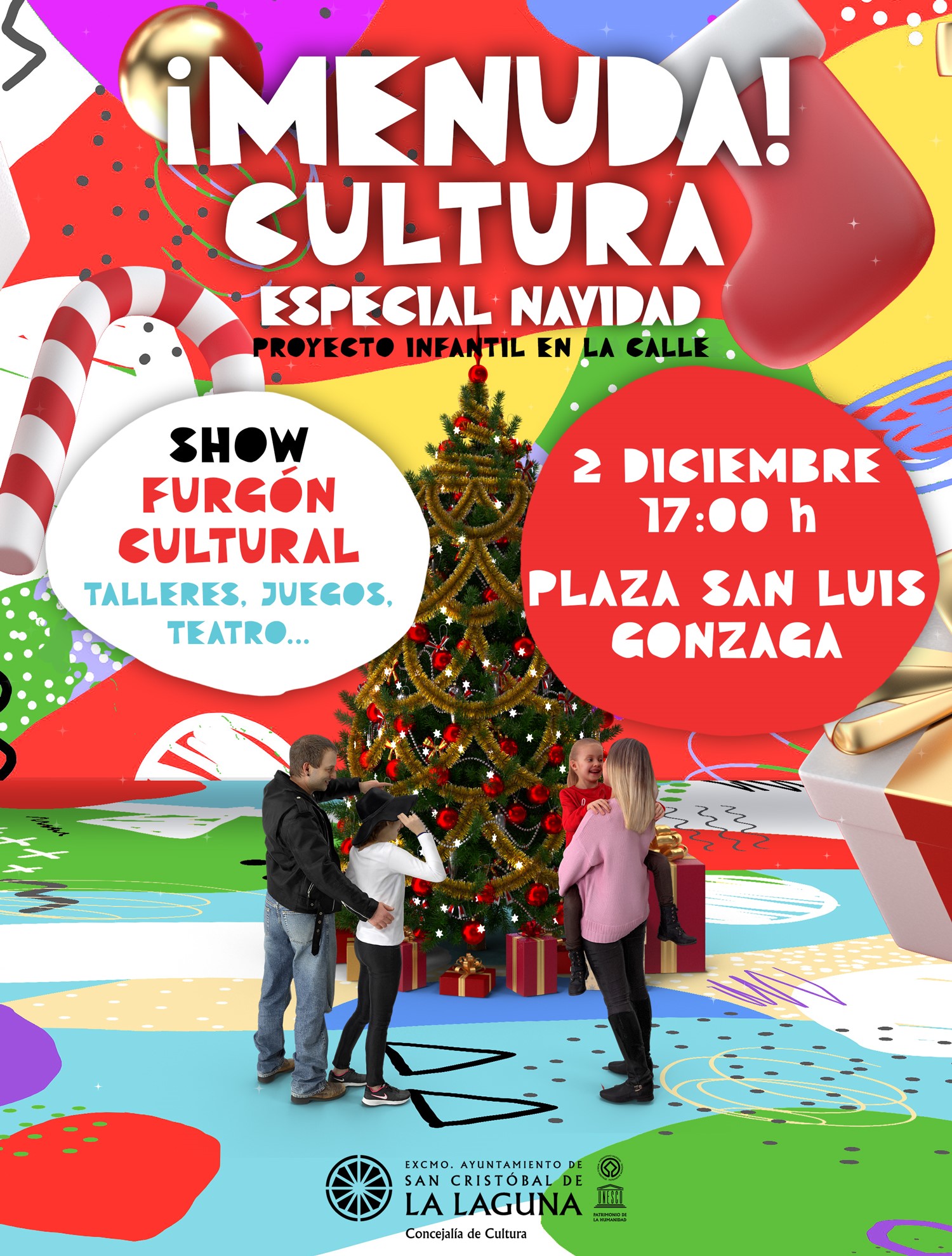 Los barrios de La Laguna disfrutarán de una edición navideña de ‘Menuda ...